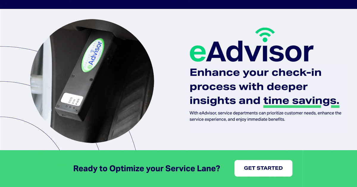January 2024 eAdvisor introduces app - Service Lane eAdvisor